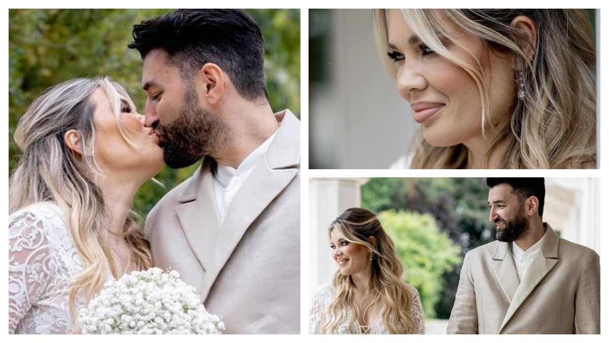 Spectacol la nunta anului! Smiley și Gina Pistol s-au căsătorit ...